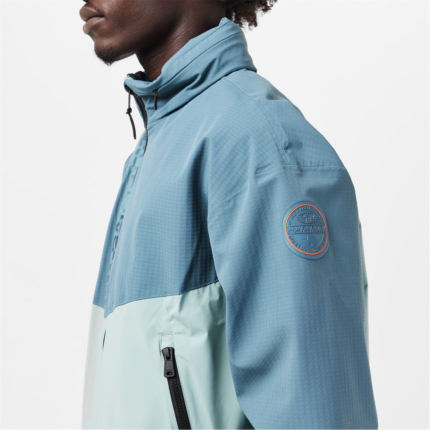 NAPAPIJRI | Men's Clay Water Resistant Rain Anorak | Men | Stormy Weat ...