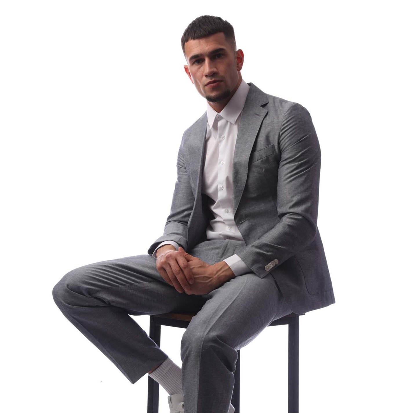 Boss | Men's Contemporary Classic Cut Suit | Men | Navy | Flannels