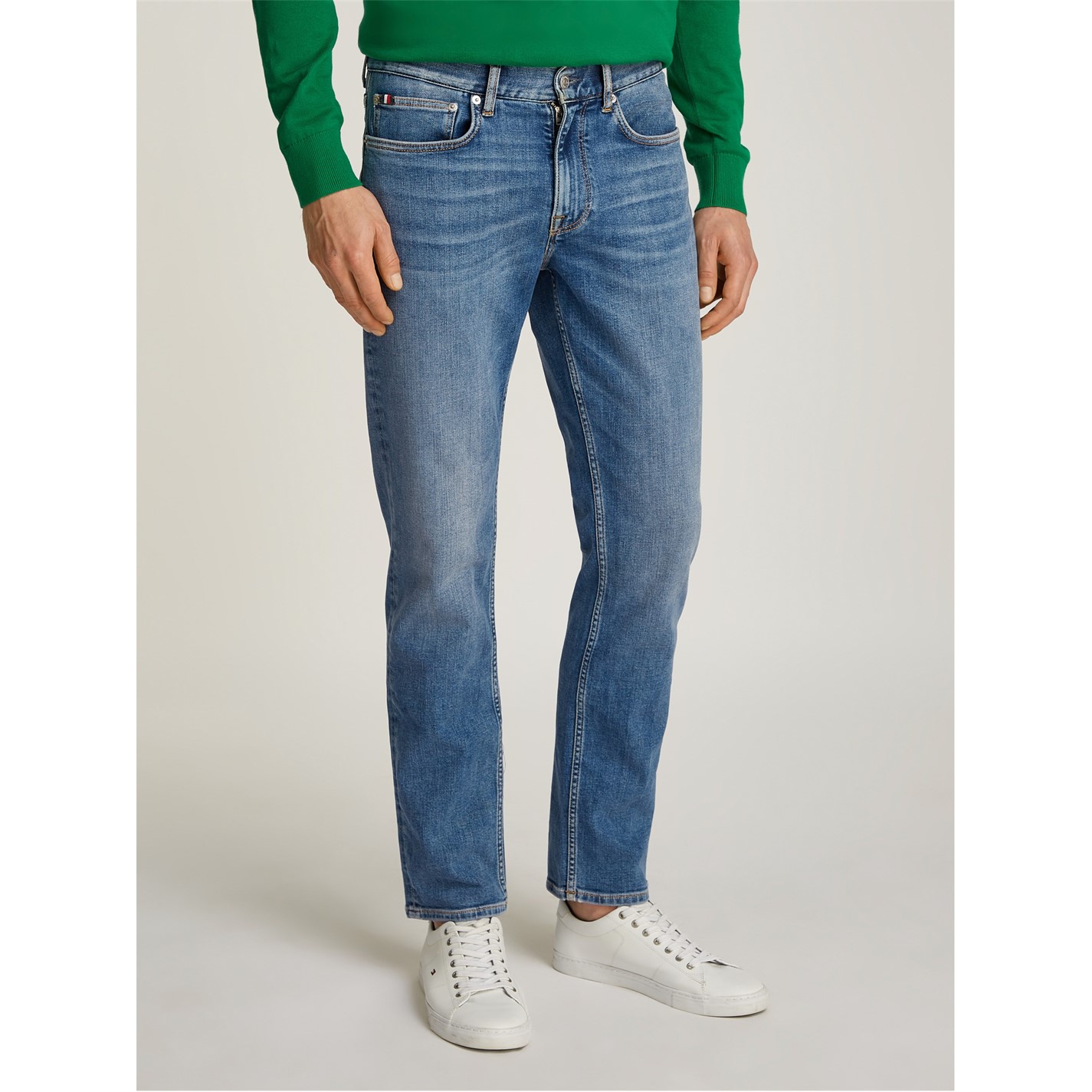 Tommy Hilfiger | Denton Whiskered Straight Leg Jeans | Men | Straight ...