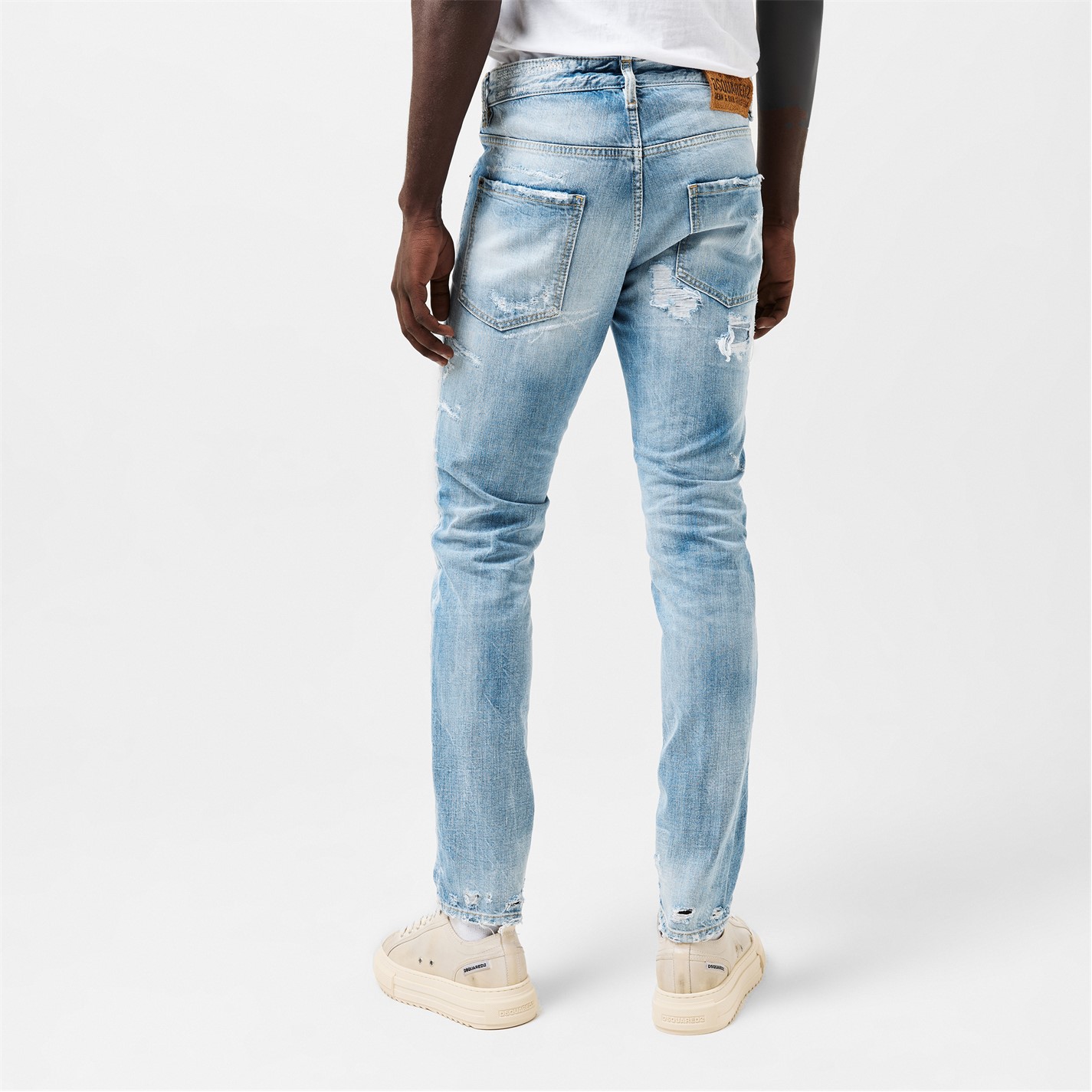 DSQUARED2 | Men's DSQ Cool Guy Slim Fit Jeans | Men | Navy Blue | Flannels