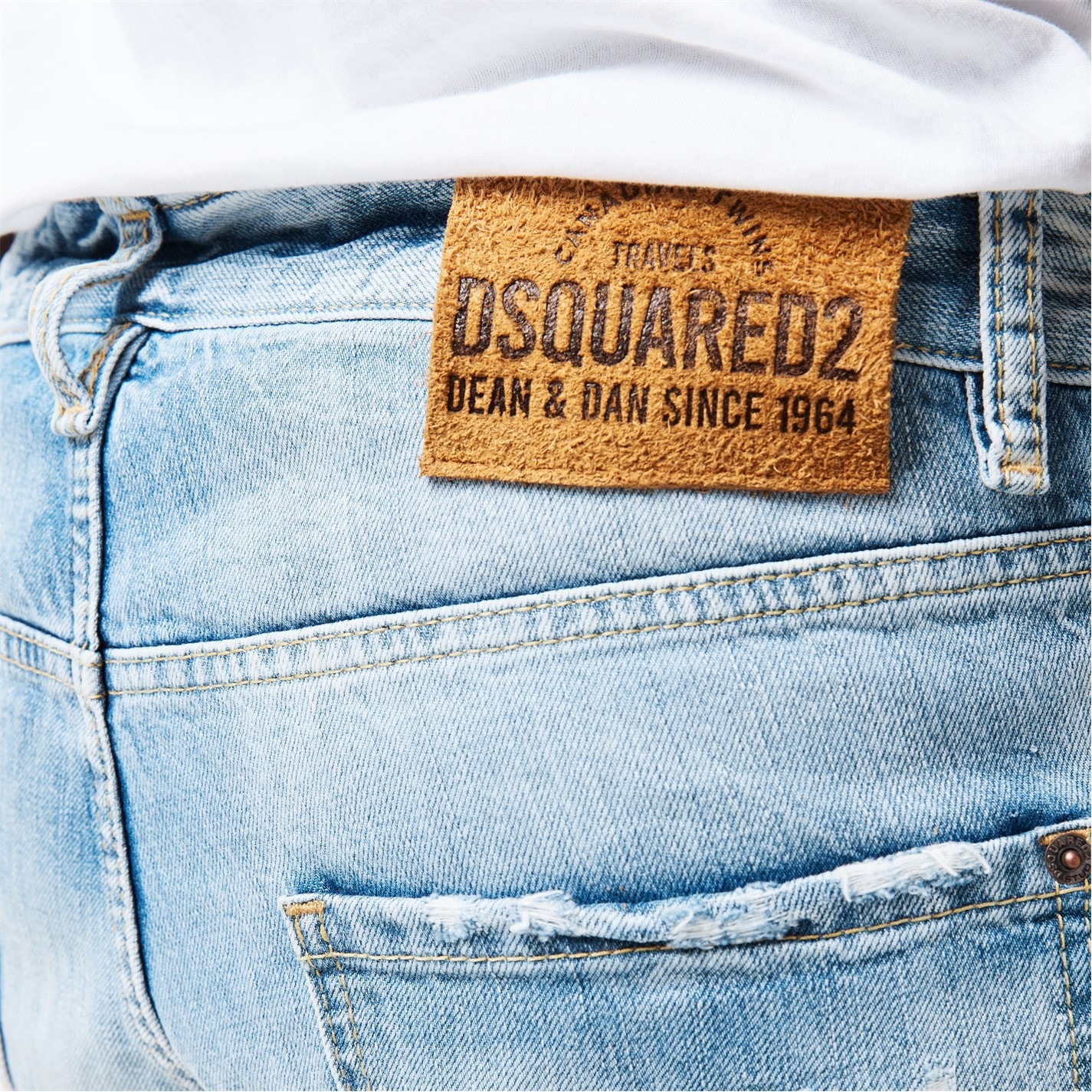 DSQUARED2 | Men's DSQ Cool Guy Slim Fit Jeans | Men | Navy Blue | Flannels