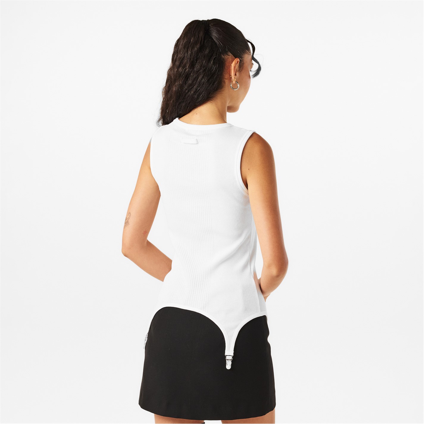 JEAN PAUL GAULTIER | Women's Sculptural Tank Vest | Women | White ...
