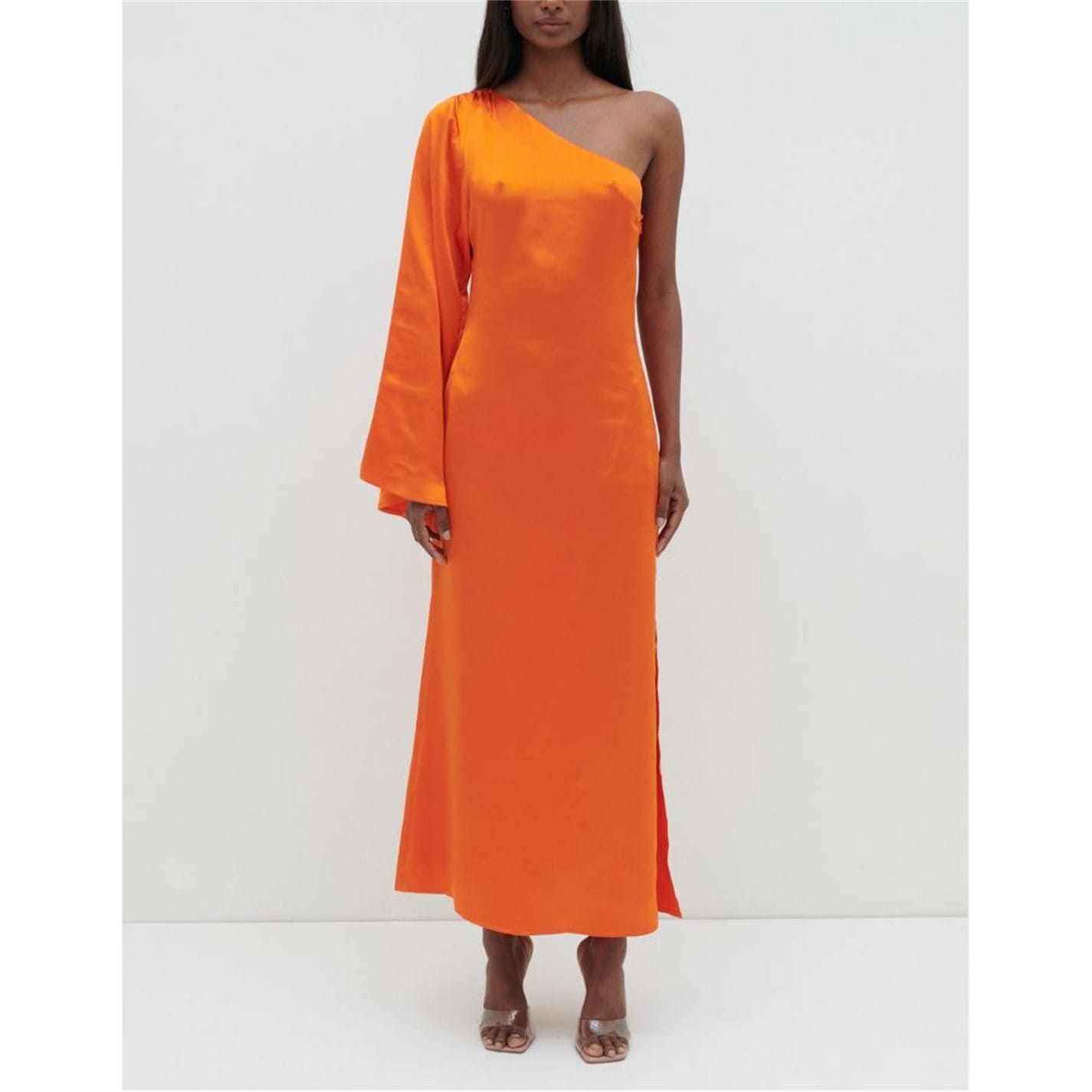 Pretty Lavish | Women's Slinky Dress | Women | Orange | Flannels