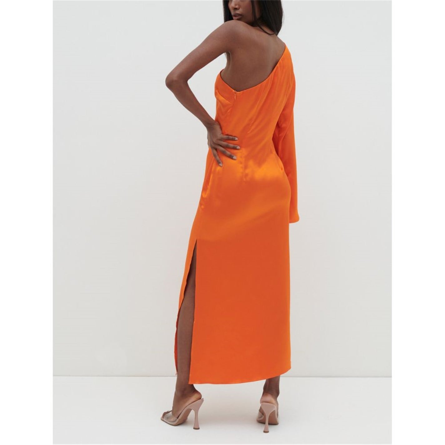 Pretty Lavish | Women's Slinky Dress | Women | Orange | Flannels