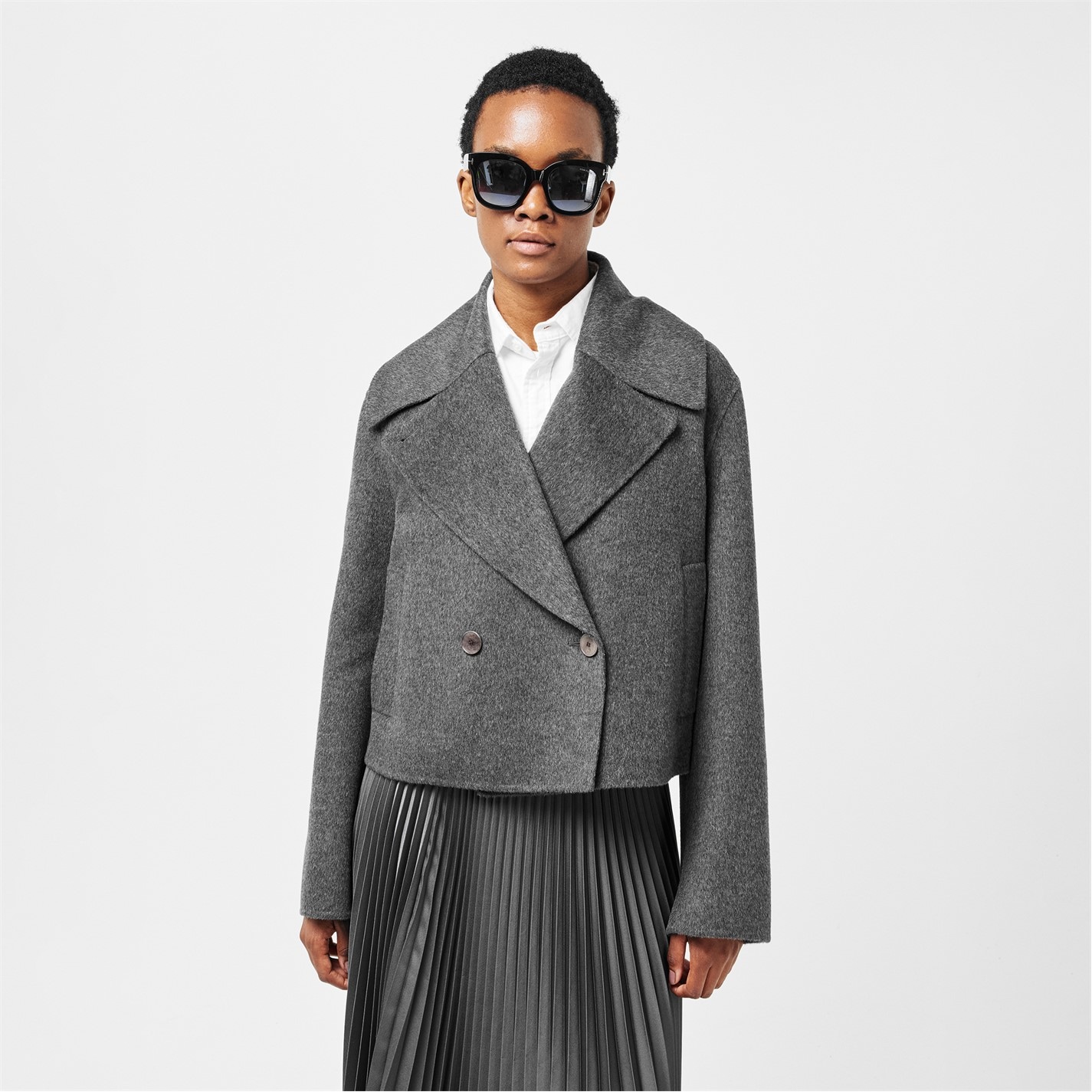 JOSEPH | Women's Overcoat | Women | Smoke | Flannels