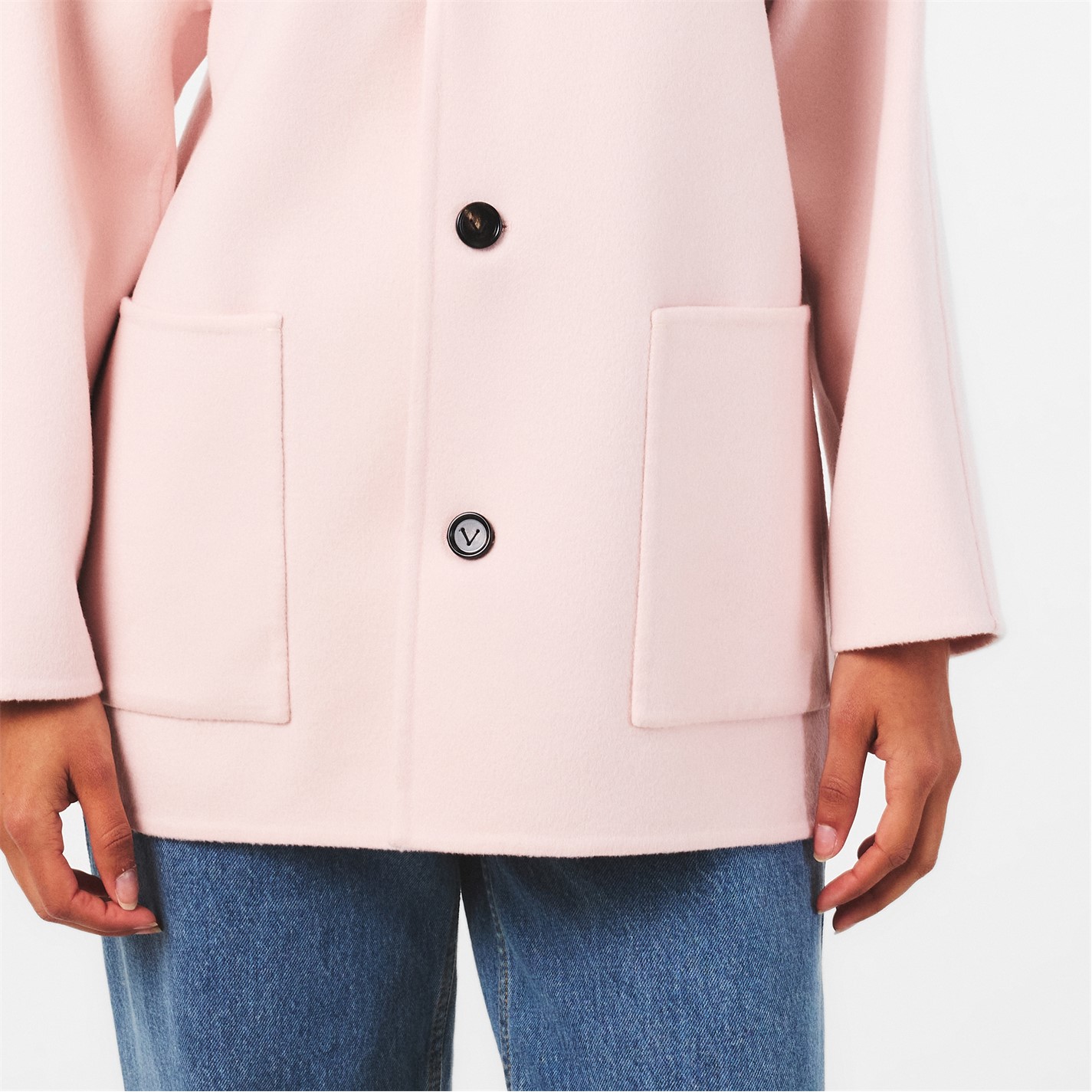 BOTTEGA VENETA | Women's Wool and Cashmere Long Sleeve Overcoat | Women ...