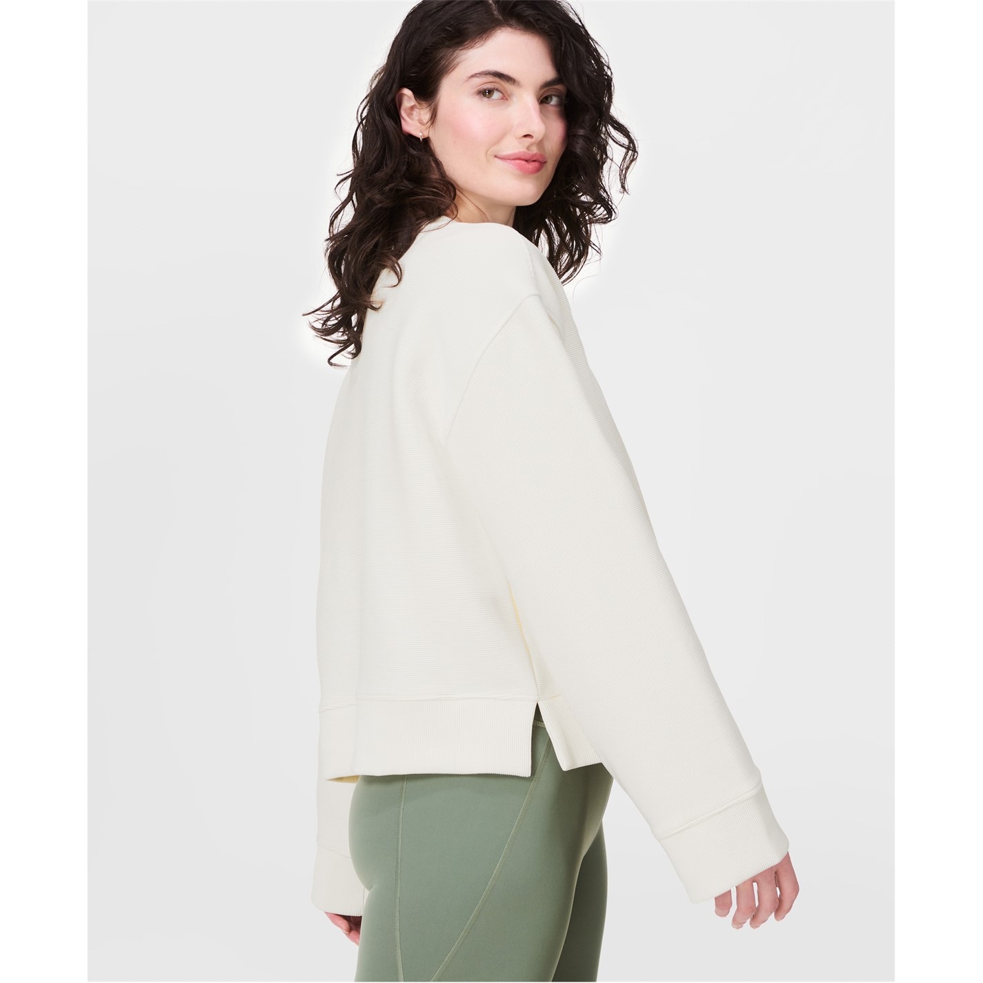 SWEATY BETTY | SB Peacef Sweat Ld54 | Women | Lily White | Flannels
