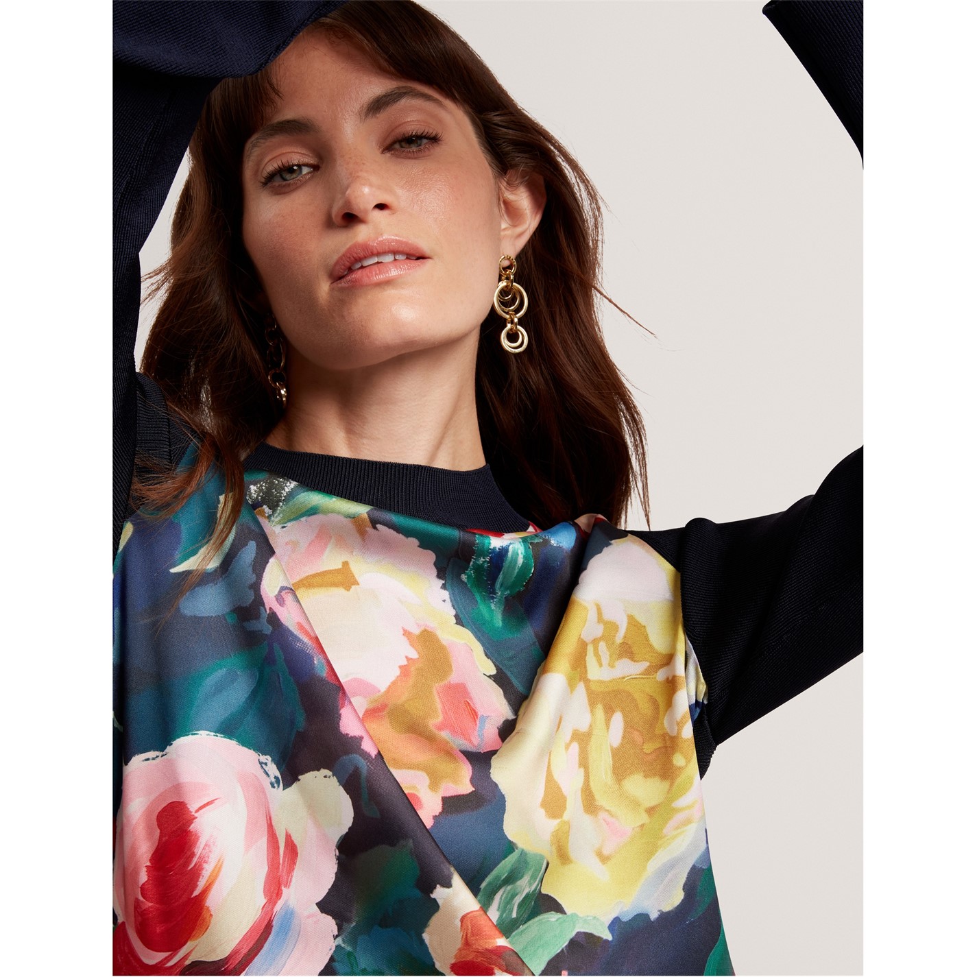 Ted Baker | Women's Knitted Top | Women | Navy | Flannels