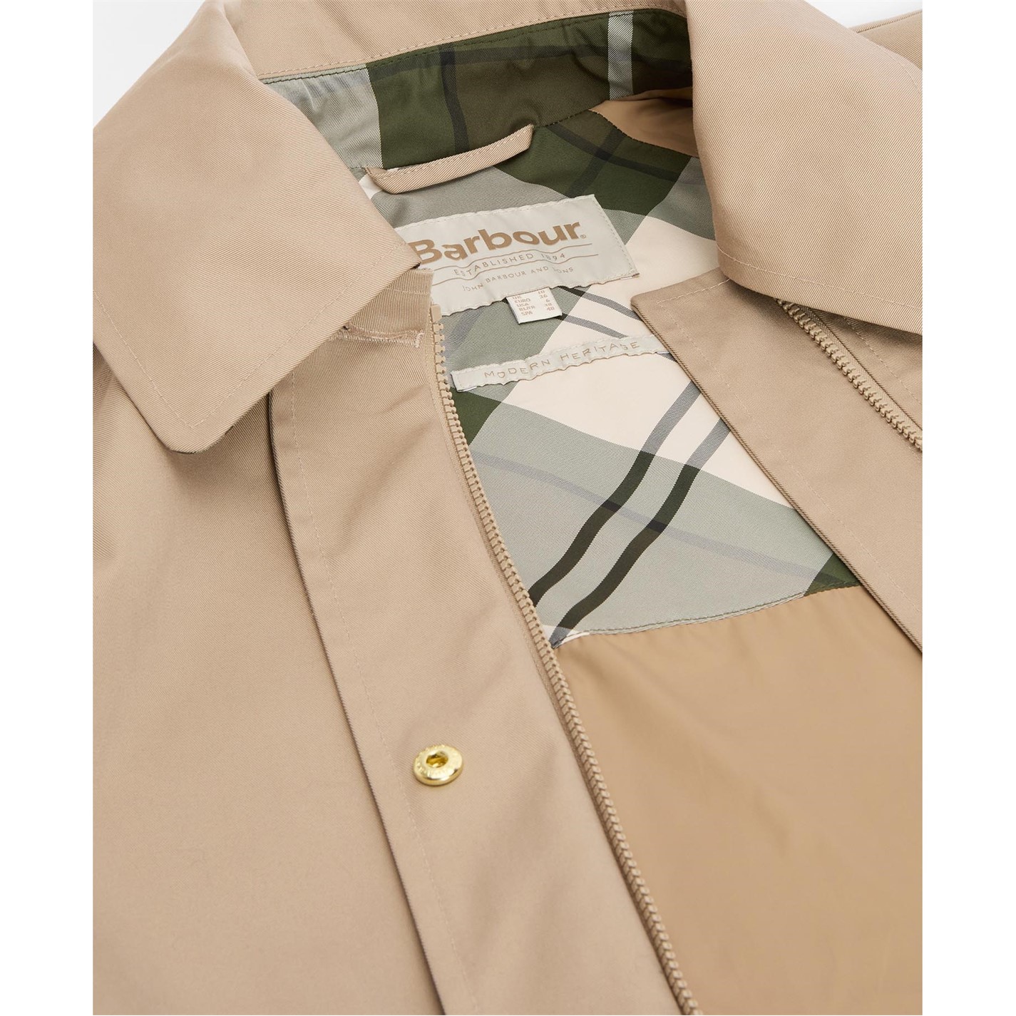 Barbour | Womens Kennedy Showerproof Jacket | Women | Honey/Ancient ...