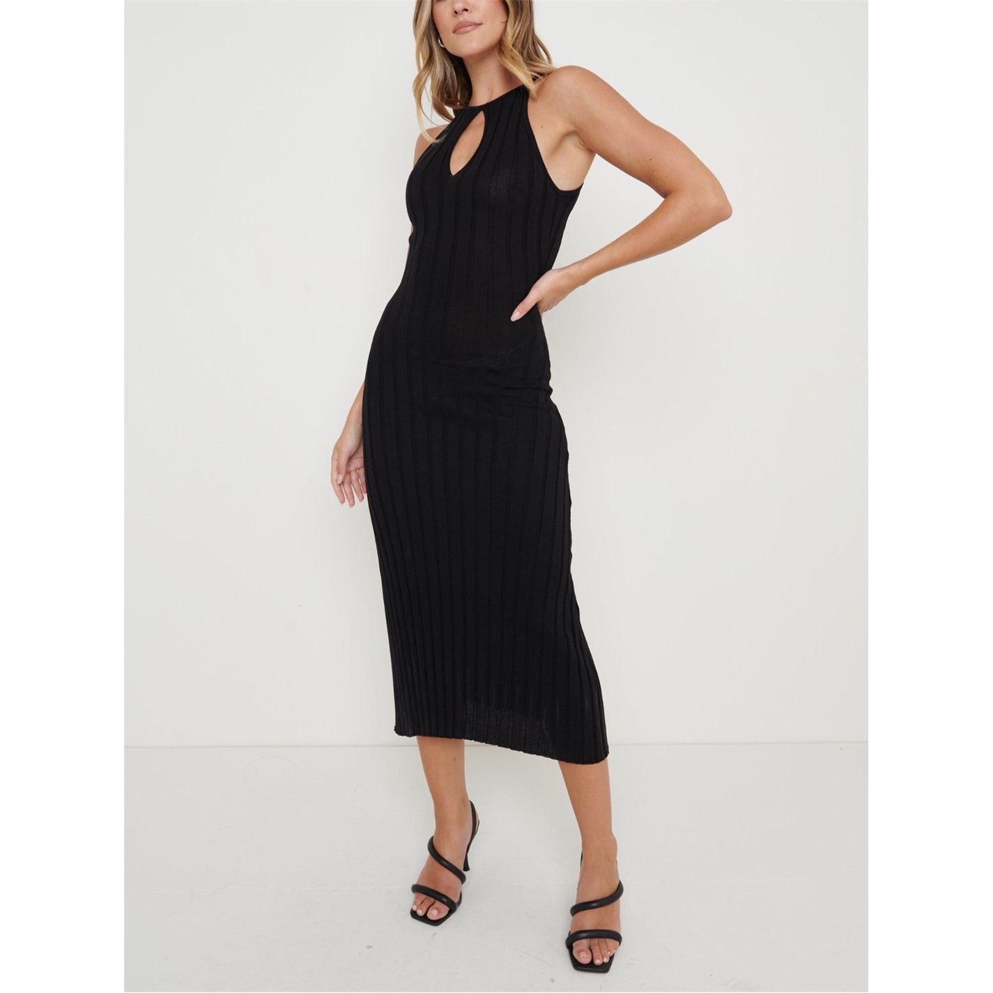 Pretty Lavish | Women's Isla Knitted Midaxi Jumper Dress | Women ...