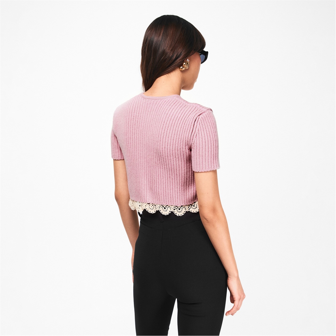 MAGDA BUTRYM | Women's Knitted Top | Women | Pink | Flannels