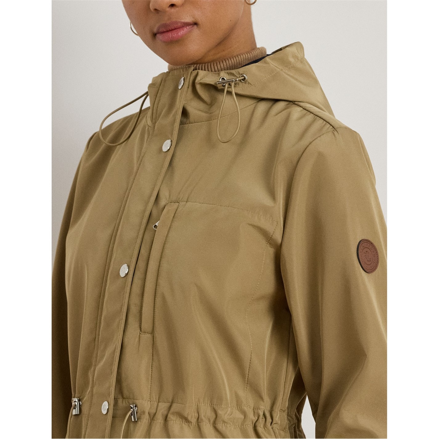Lauren by Ralph Lauren | Women's Water-Resistant Adjustable Rain Anorak ...