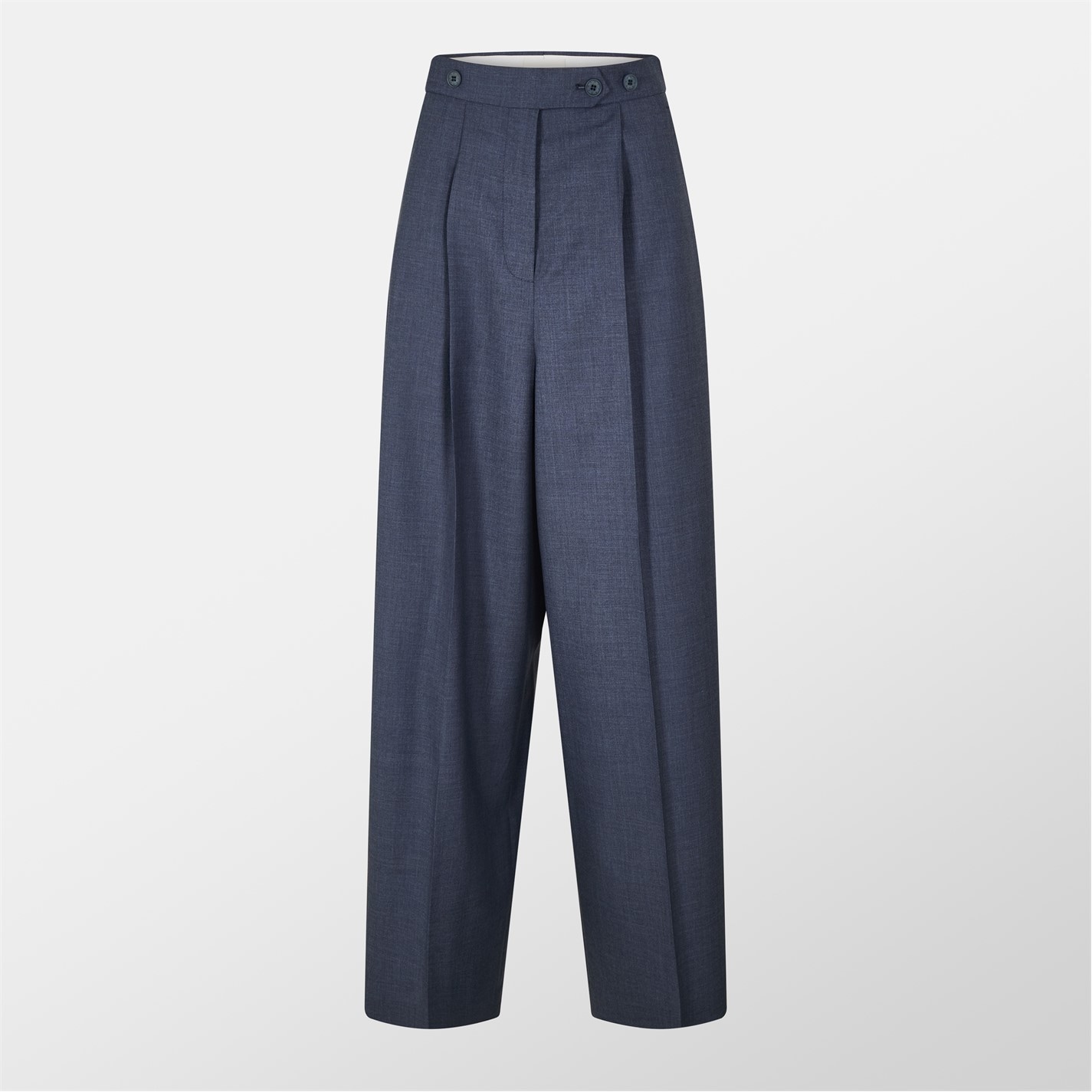 GIVENCHY | Pleated Trousers | Women | Denim Blue | Flannels