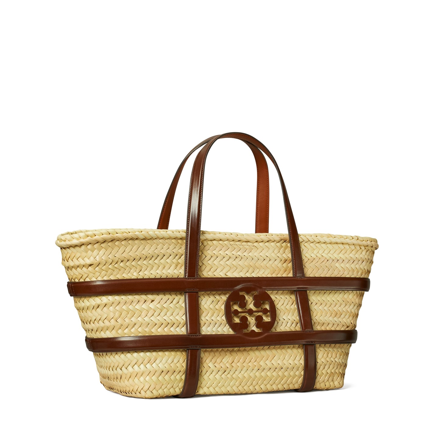 Tory Burch | Ella Straw Basket | Women | Classic Cuoio | Flannels