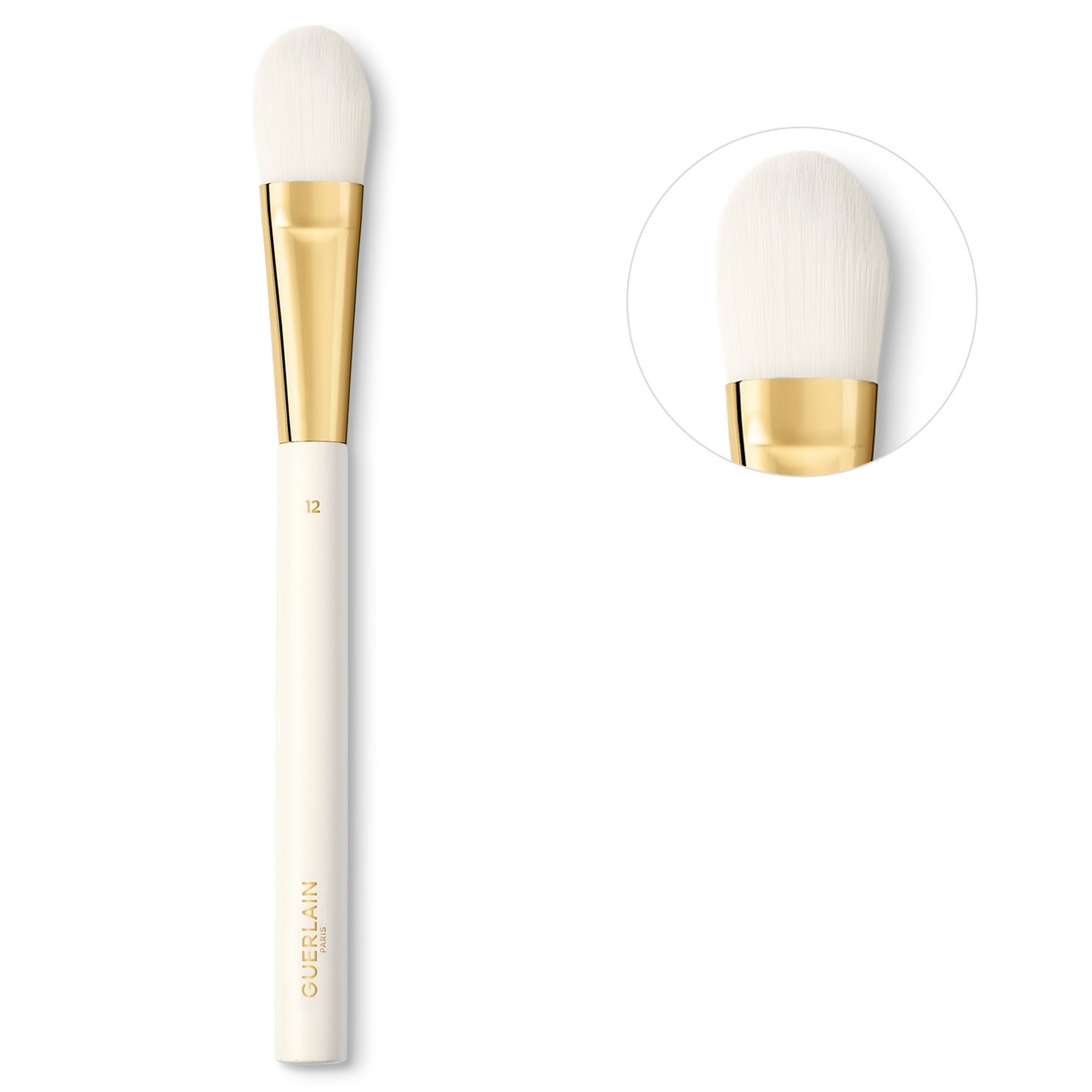 Guerlain | FLUID FOUNDATION BRUSH N°12 Face Brush | Women | Clear ...