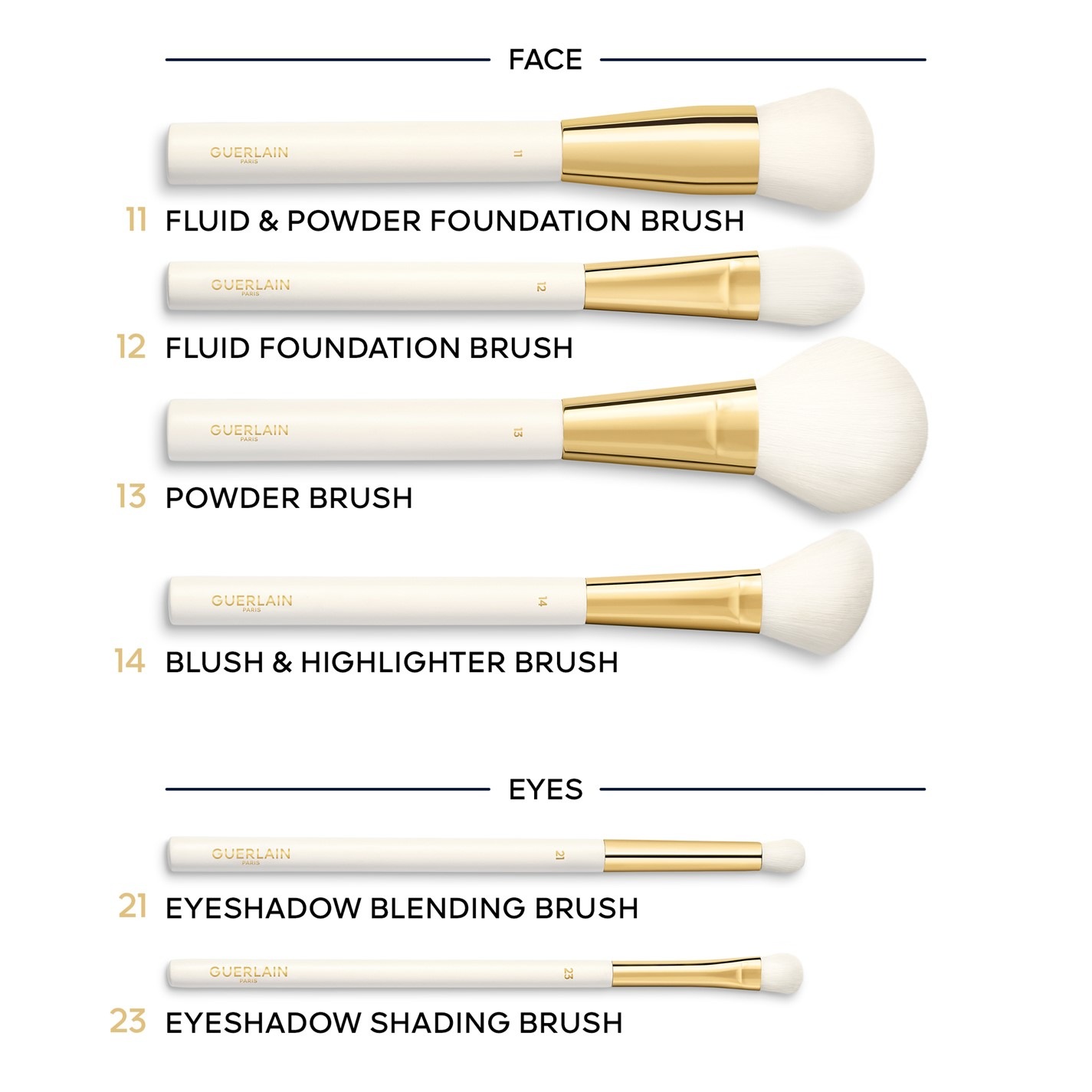 Guerlain | FLUID FOUNDATION BRUSH N°12 Face Brush | Women | Clear ...