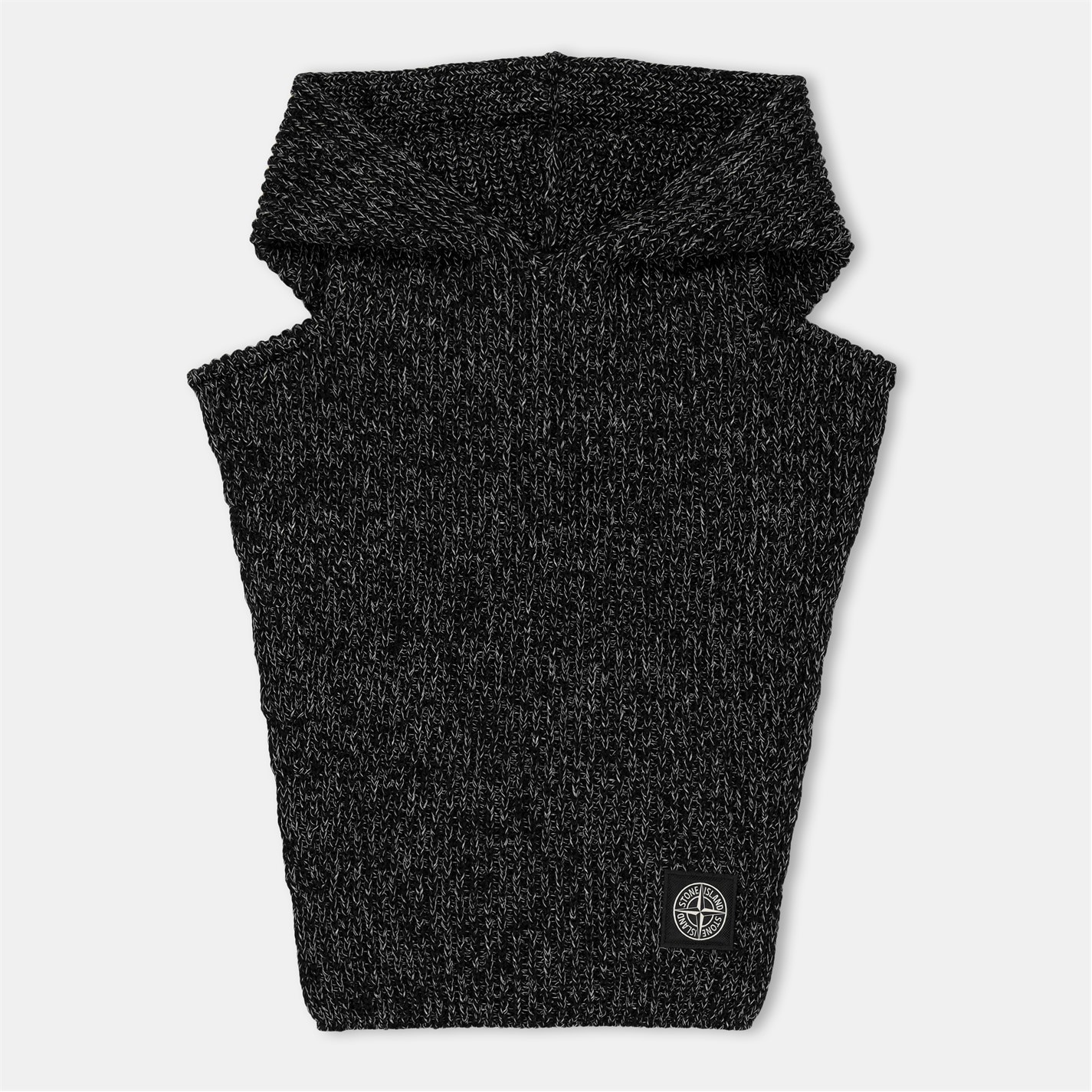 STONE ISLAND | Men's Balaclava | Unisex | Nero Mel V0m29 | Flannels