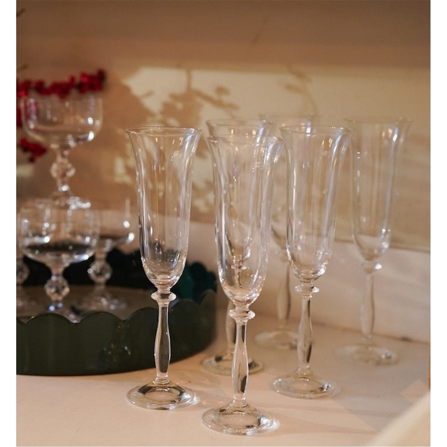 ANNA + NINA | Anna Starry Eve Champagne Flute Set of 2 | Unisex ...