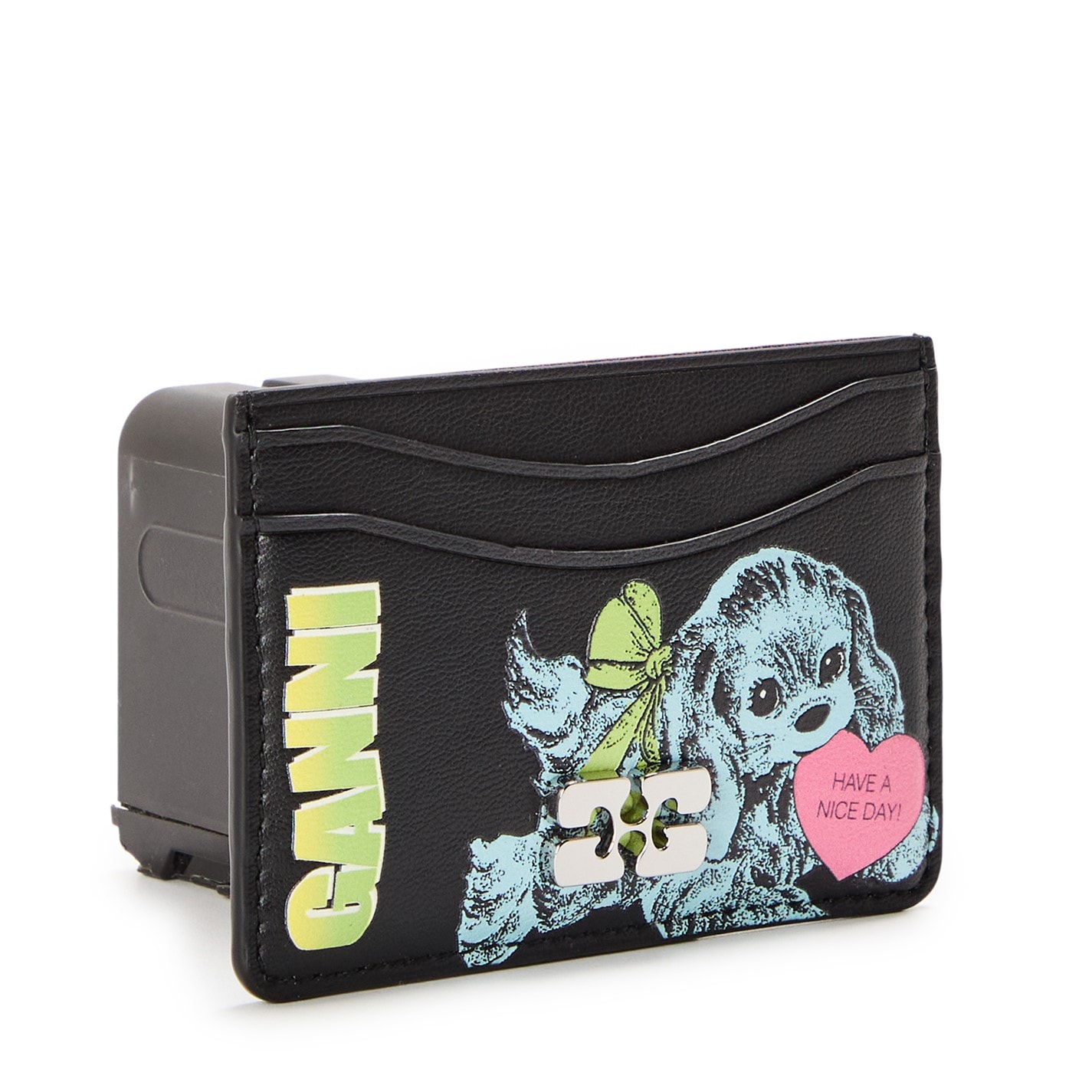 GANNI | Ganni Card Holder Ld62 | Women | Black | Flannels