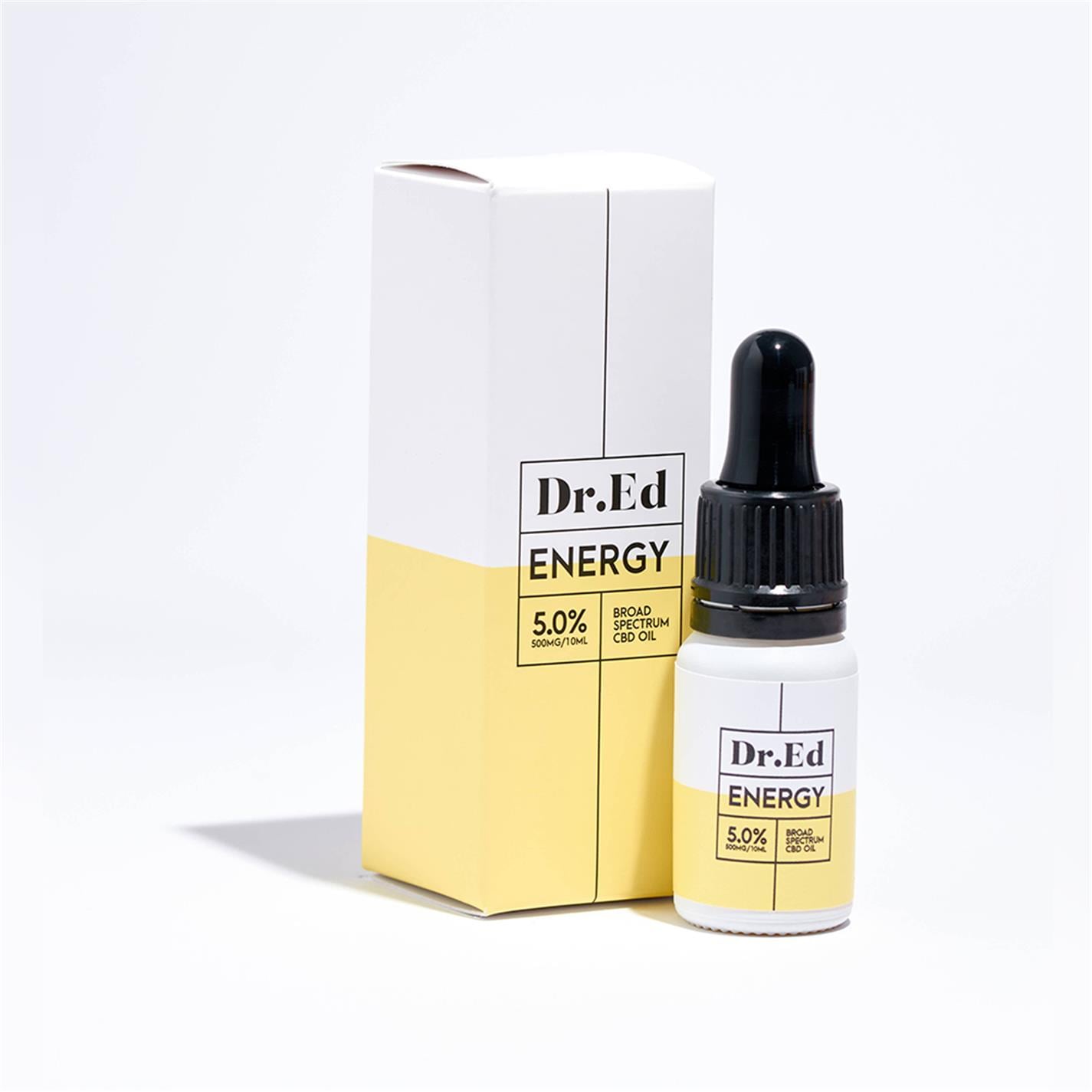 Dr Ed | Energy CBD Oil Strength | Unisex | Clear | Flannels