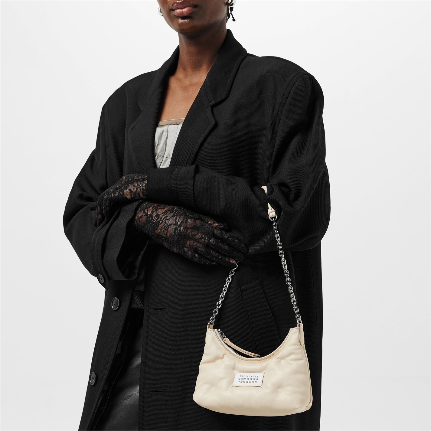 MAISON MARGIELA | Women's Glam Slam Hobo Bag | Women | Toile | Flannels