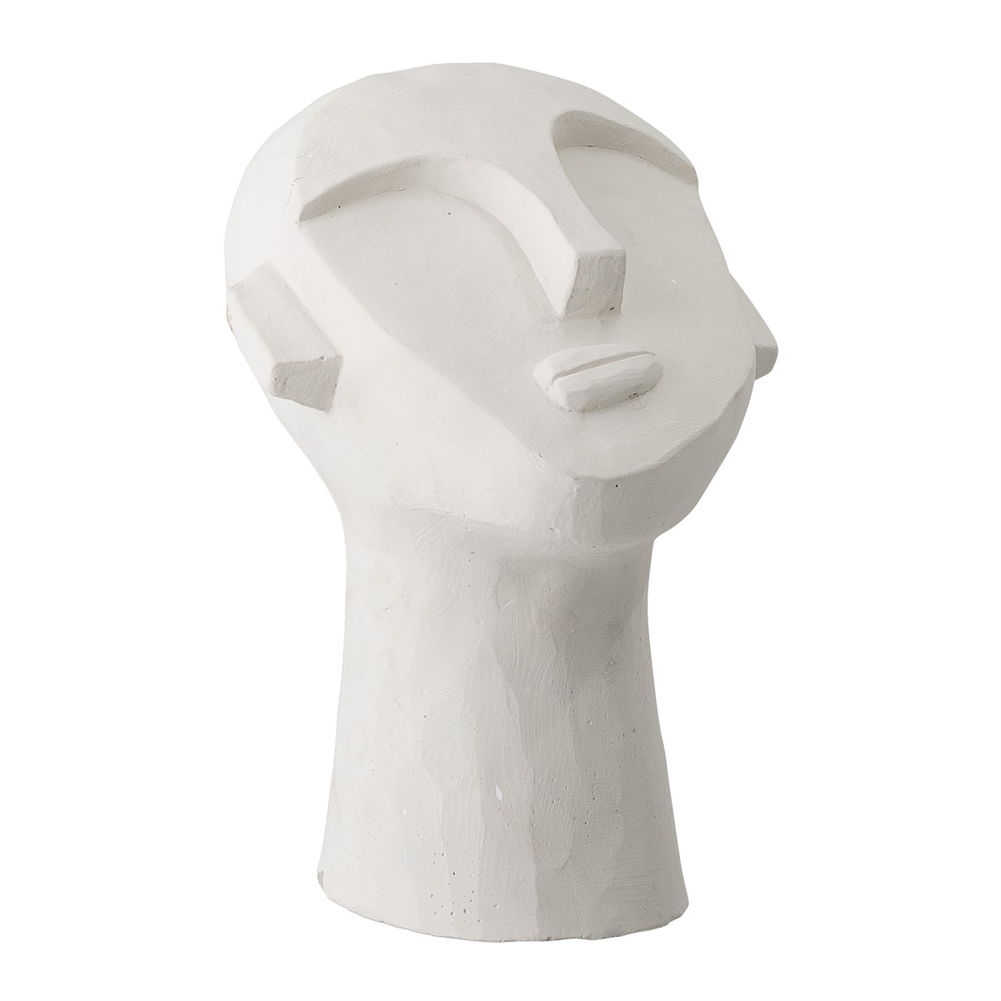 Bloomingville | Deco Abstract Face Ornament | Unisex | White | Flannels