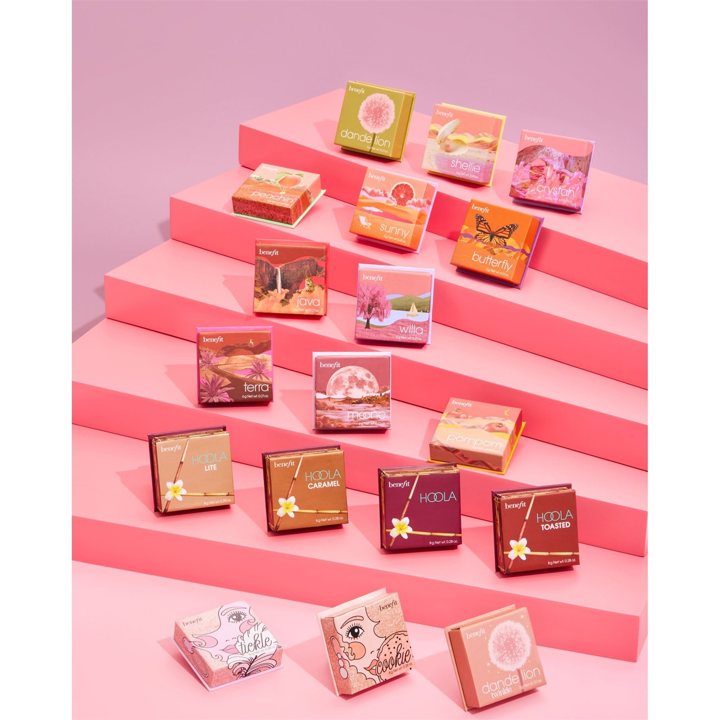 Benefit | Dandelion Twinkle Soft Nude-Pink Powder Highlighter | Women ...