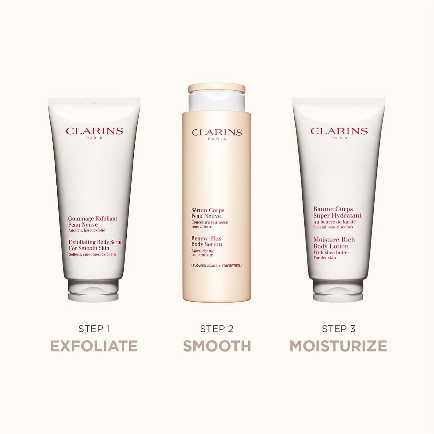 Clarins | Exfoliating Body Scrub | Unisex | Clear | Flannels