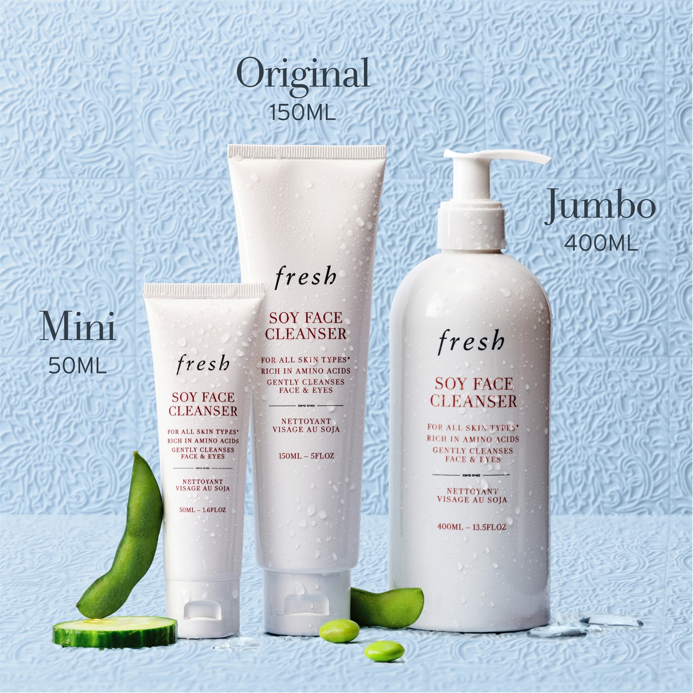 FRESH | Fresh Soy Face Cleanser | Women | Clear | Flannels