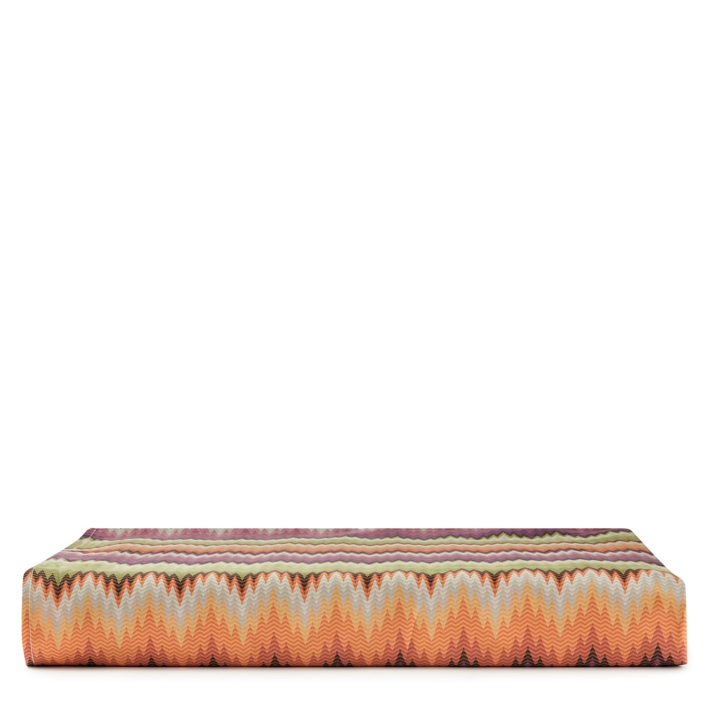 MISSONI HOME COLLECTION | Fitted Sheets | Unisex | Orange | Flannels