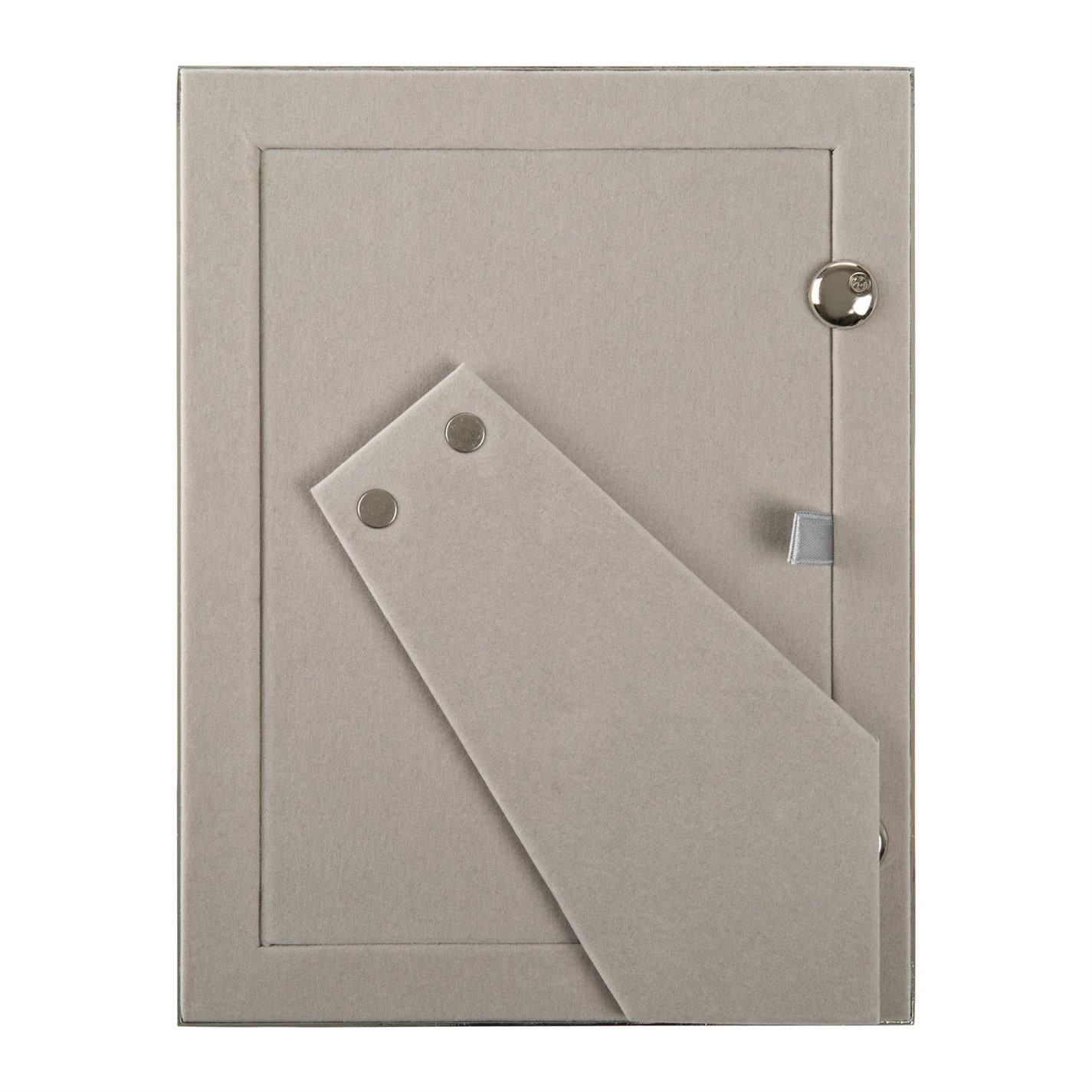 Addison Ross | Cream Faux Croc Photo Frame | Unisex | Cream | Flannels