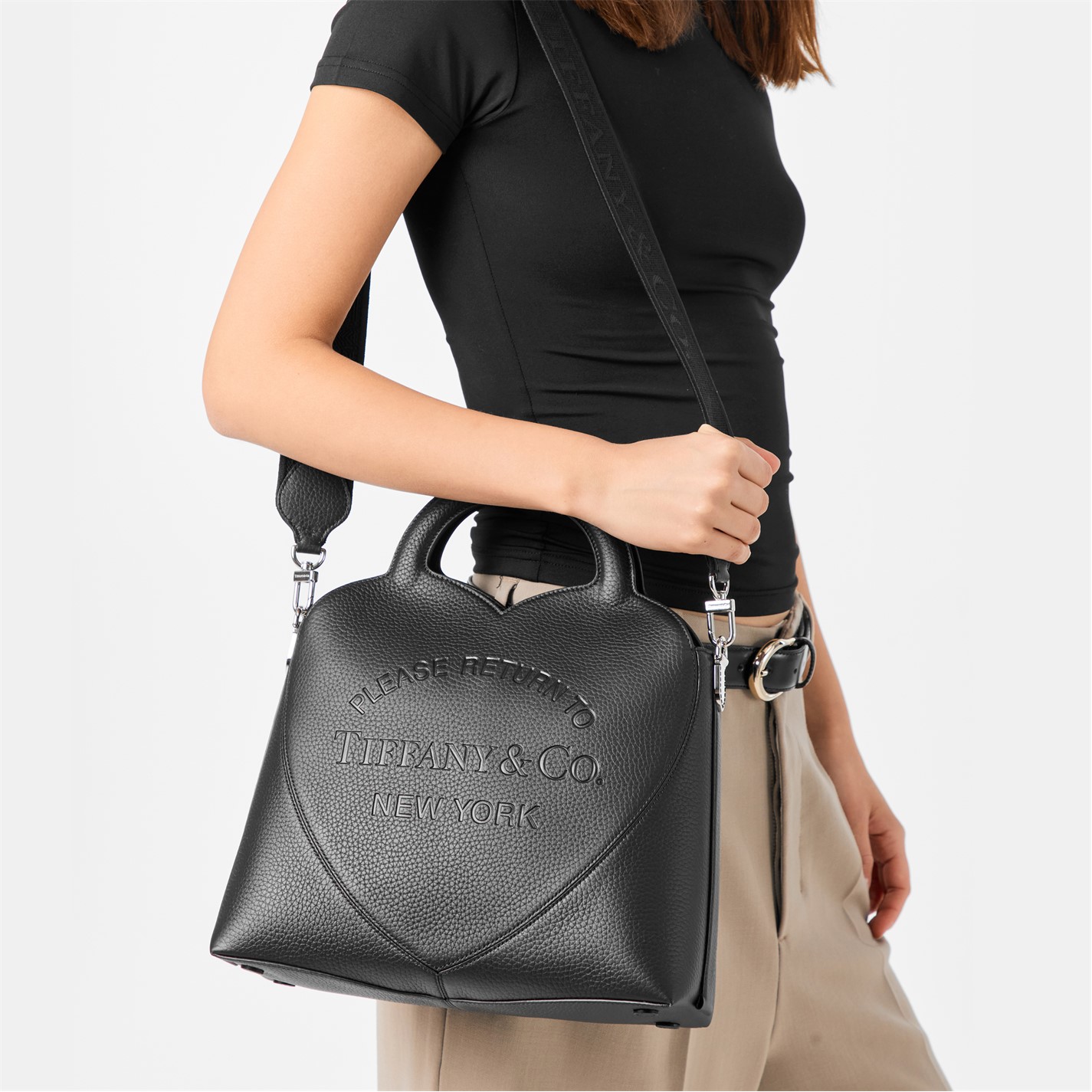 TIFFANY | Women's Tote Bags | Unisex | Black | Flannels