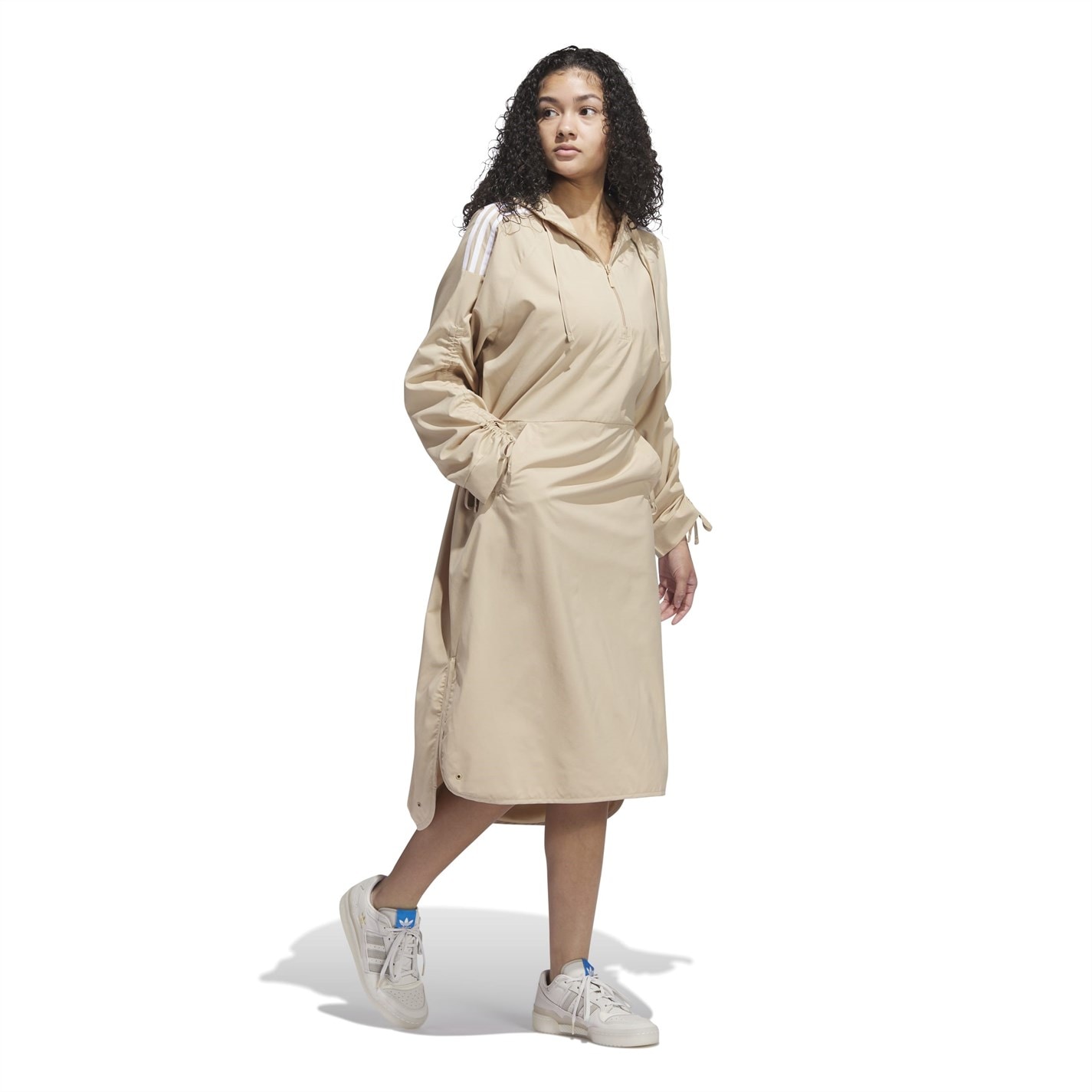 ADIDAS ORIGINALS | Traceable Parley Dress | Women | Beige | Flannels