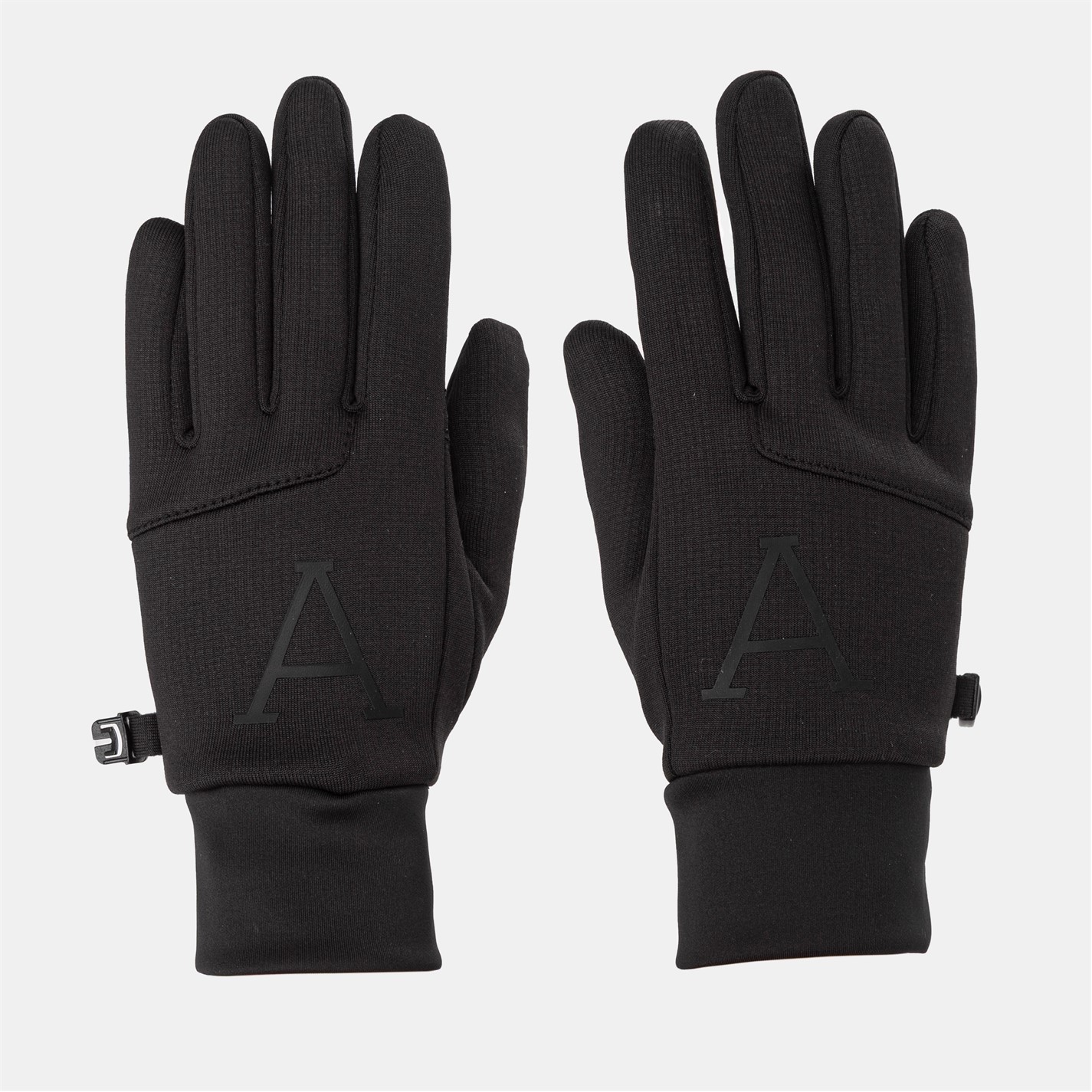 ARCTIC ARMY | Men's Polar Grip Fleece Glove | Unisex | Black | Flannels