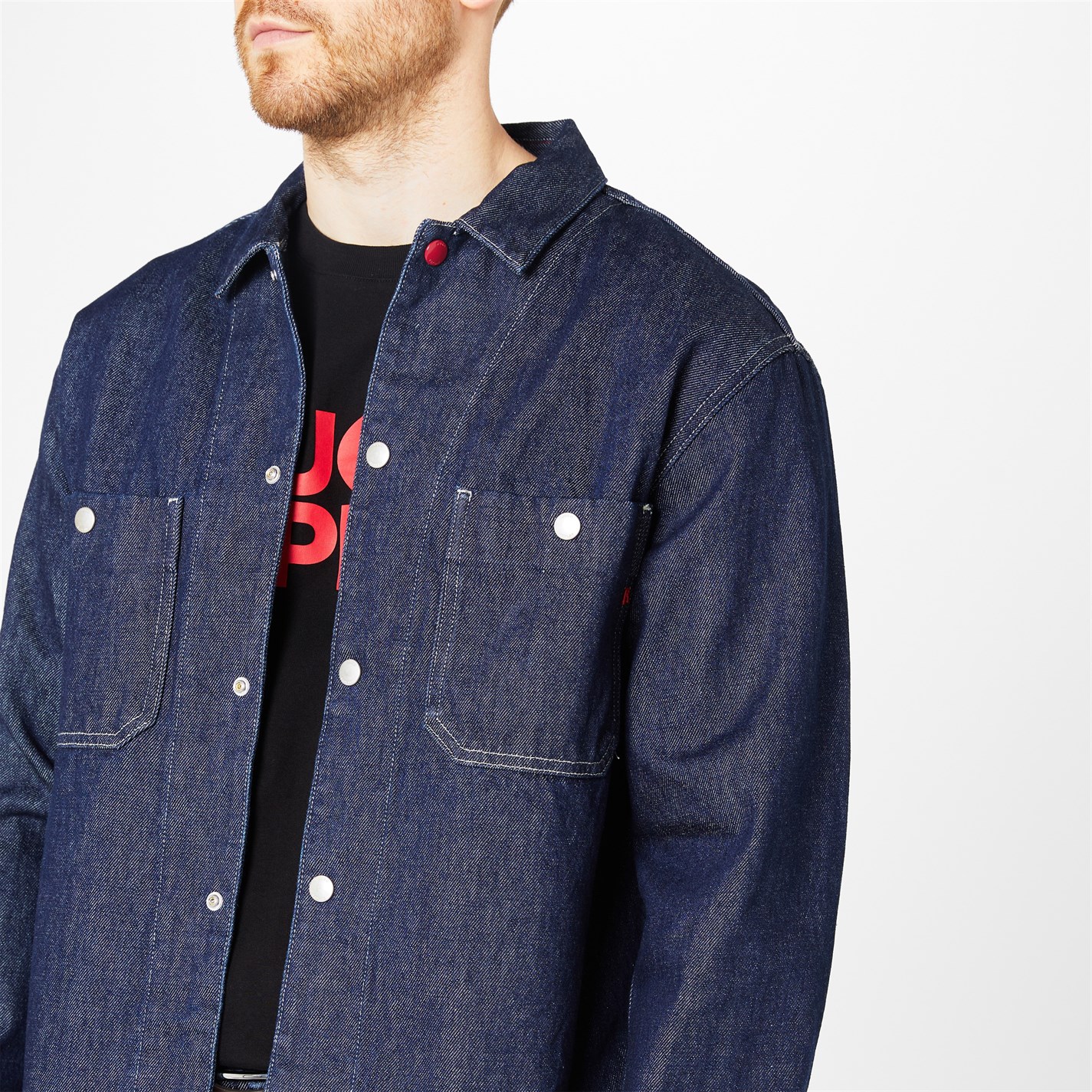 Hugo x Replay | Men's Sarto Oversized Cotton Long Sleeve Denim Jacket ...