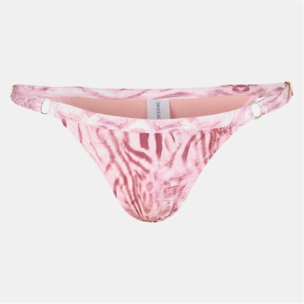 GRACE JACOB | Tora Bikini Bottoms | Women | Pink | Flannels