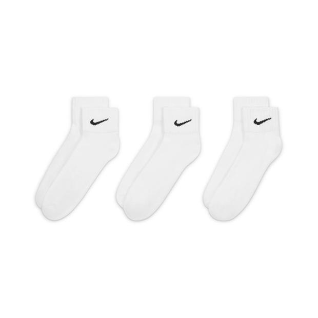 Nike | Three Pack Quarter Socks Mens | Kids | Quarter Socks | Flannels
