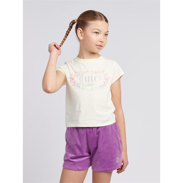 JUICY COUTURE | Short Set Junior | Kids | Dewberry A54 | Flannels