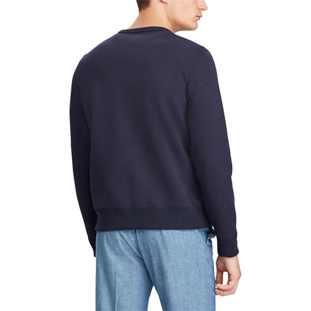POLO RALPH LAUREN | Logo Crew Neck Tech Sweatshirt | Men | Crew ...