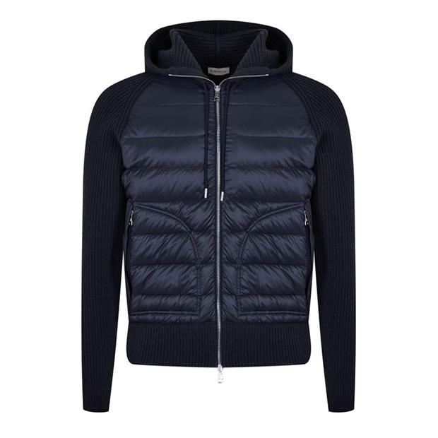 MONCLER | Hybrid Padded Panel Jacket | Men | Navy 742 | Flannels