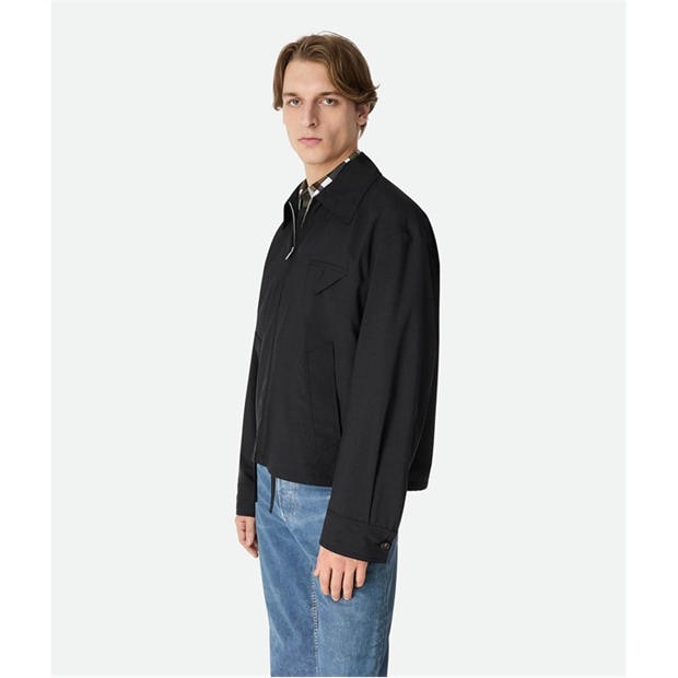 BOTTEGA VENETA | BV Wool Blous Sn54 | Men | Charcoal | Flannels