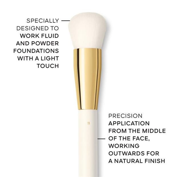 Guerlain | FLUID & POWDER FOUNDATION BRUSH N°11 Face Brush | Women ...