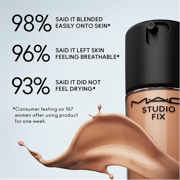 Mac | STUDIO FIX FLUID BROAD SPECTRUM SPF15 | Unisex | Nc45.5 | Flannels