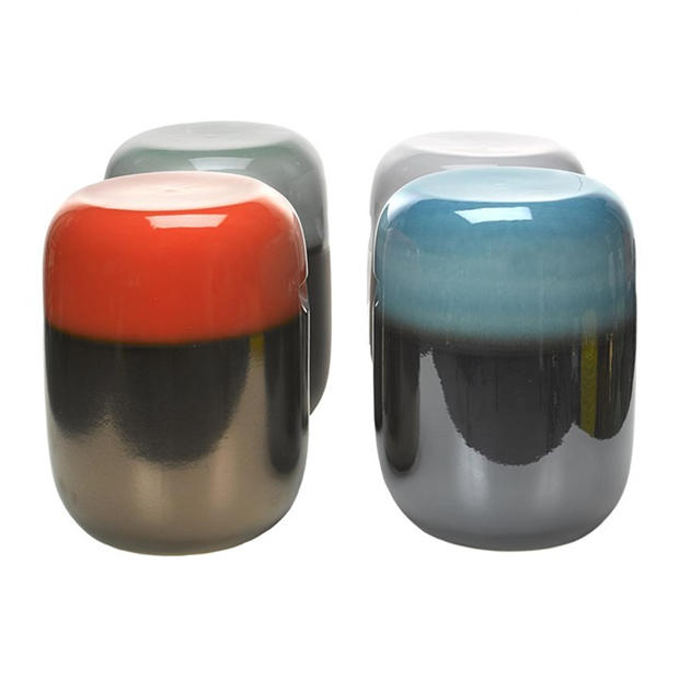 Pols Potten | Ceramic Pill Stool | Unisex | Green | Flannels